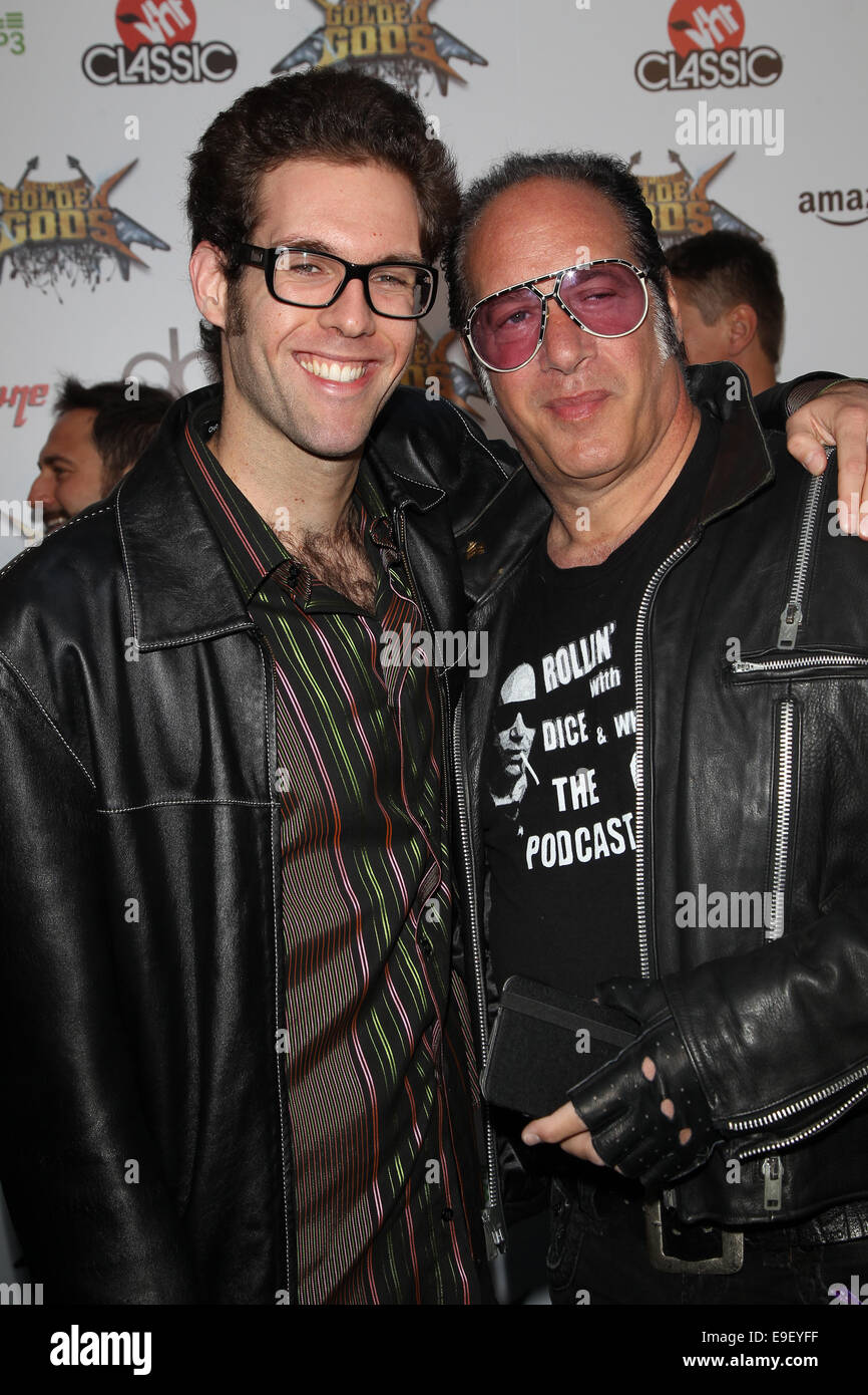 2014 Revolver Golden Gods Award Show Featuring: Andrew Dice Clay,Son ...