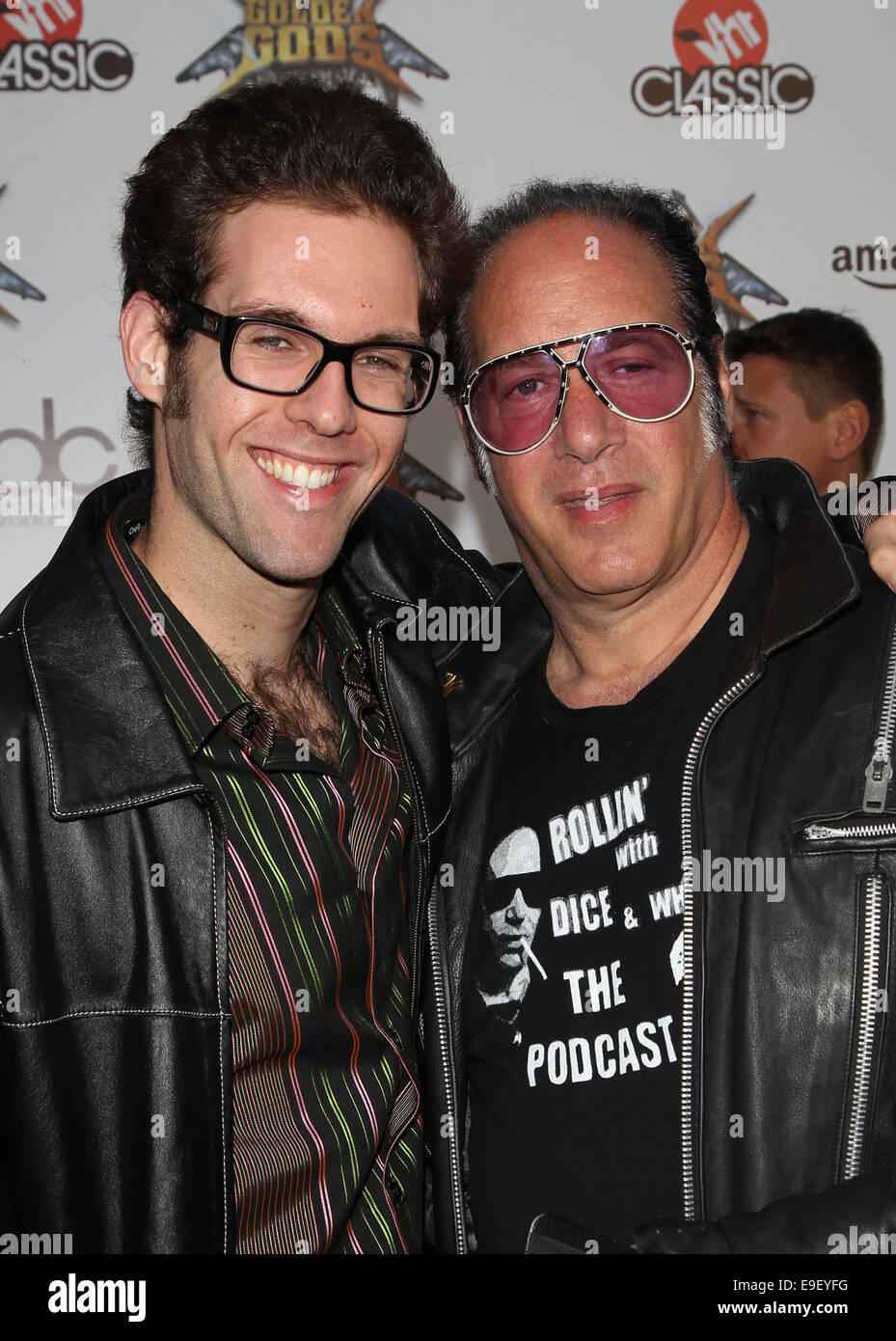 2014 Revolver Golden Gods Award Show Featuring: Andrew Dice Clay,Son ...