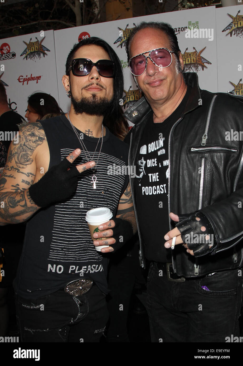 2014 Revolver Golden Gods Award Show Featuring: Dave Navarro,Andrew ...