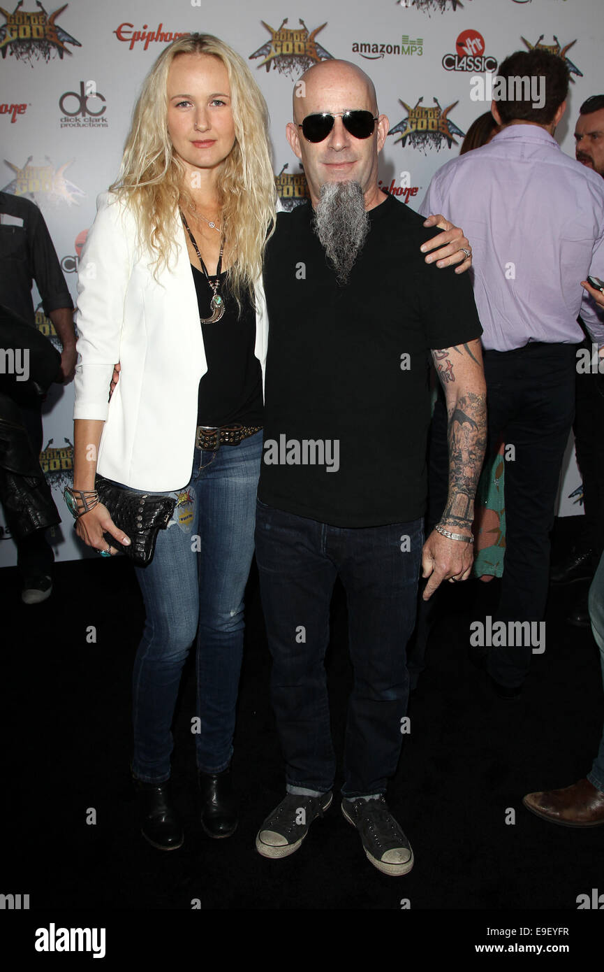 2014 Revolver Golden Gods Award Show Featuring: Scott Ian Rosenfeld ...