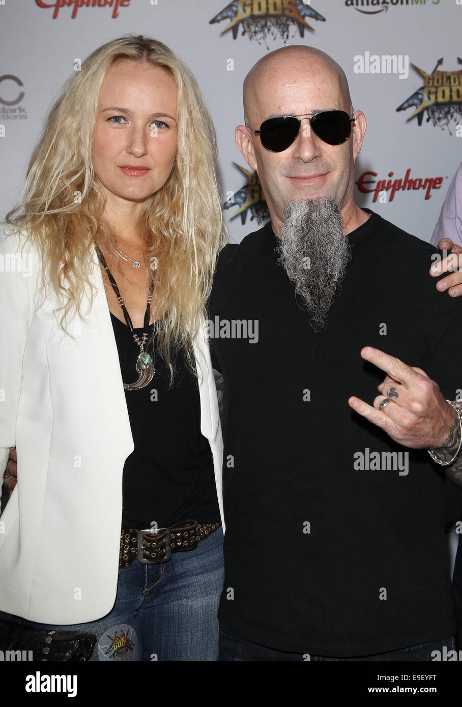 2014 Revolver Golden Gods Award Show Featuring: Scott Ian Rosenfeld ...