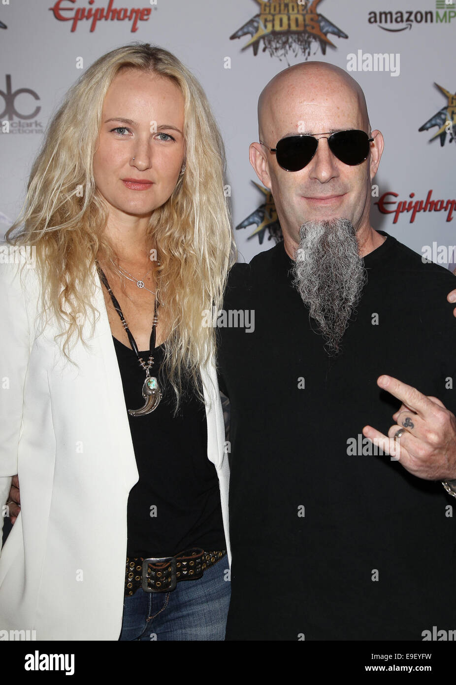 2014 Revolver Golden Gods Award Show Featuring: Scott Ian Rosenfeld ...