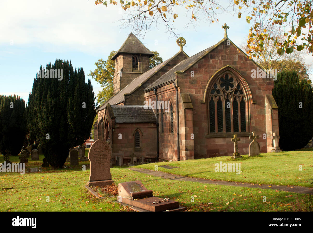 St. Matthew`s Church, Overseal, derbyshire, England, UK Stock Photo - Alamy
