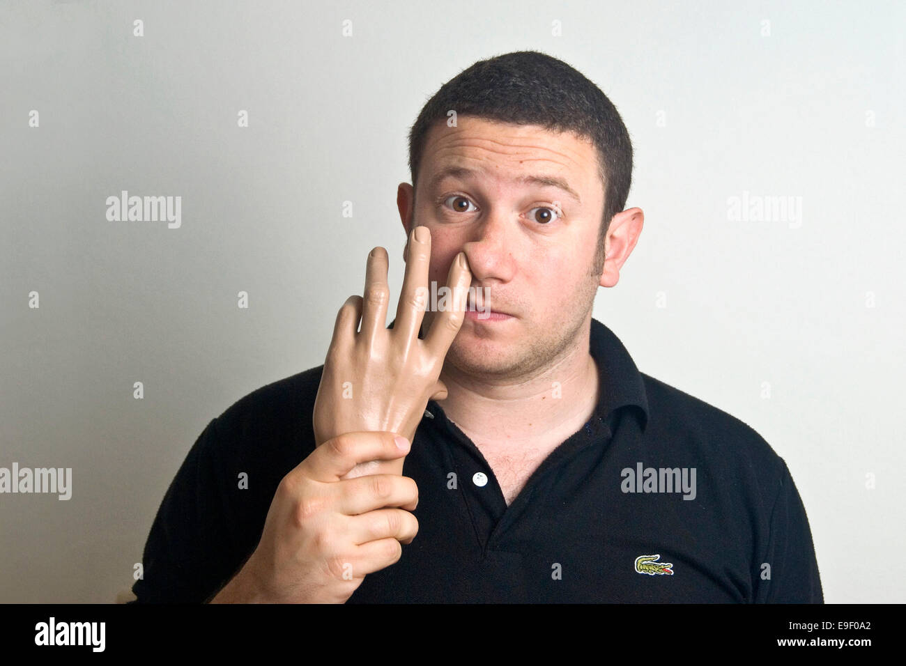Man picks nose hi-res stock photography and images - Alamy