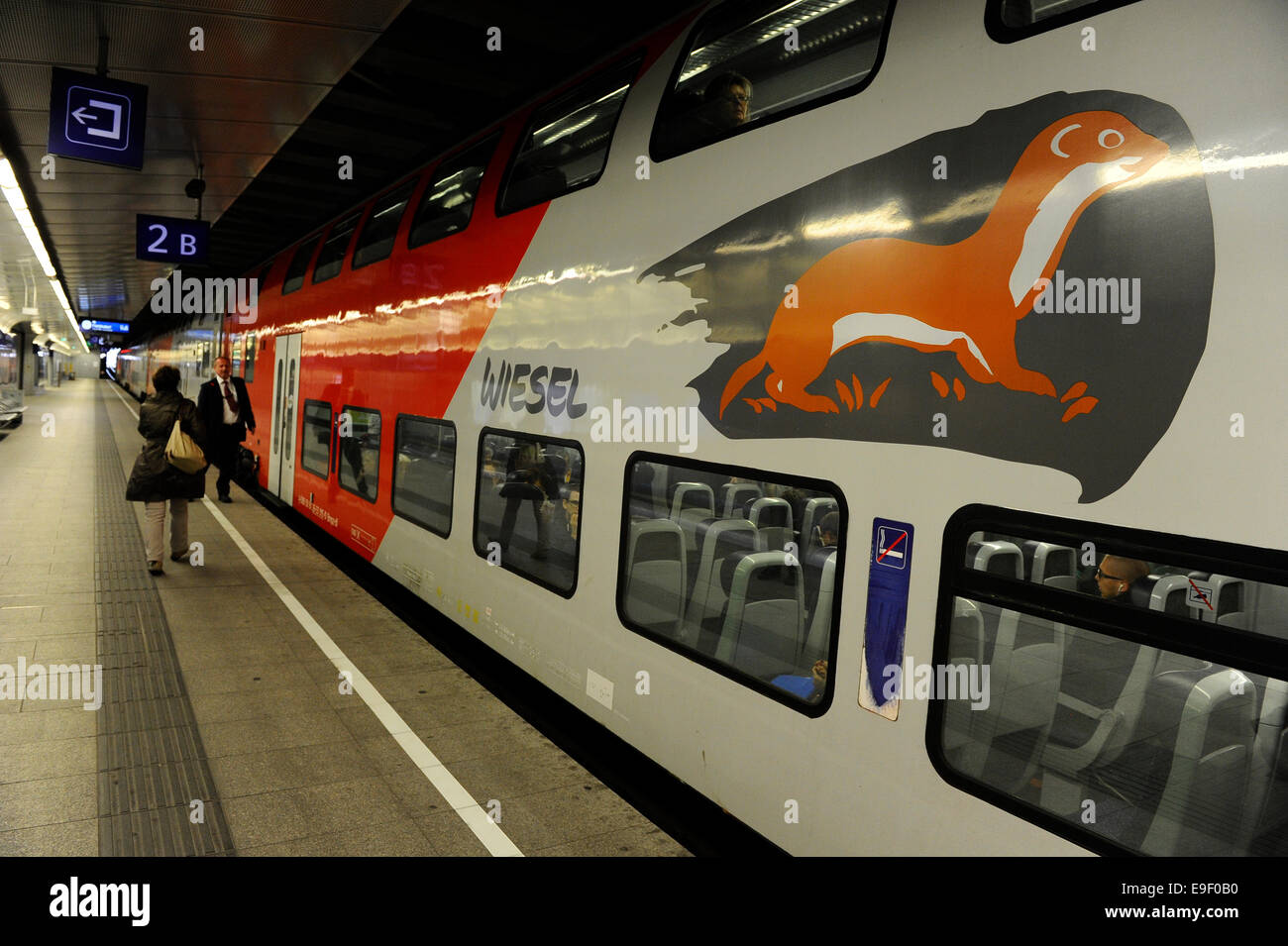 After the opening of the new Vienna station (pictured) will be the way ...