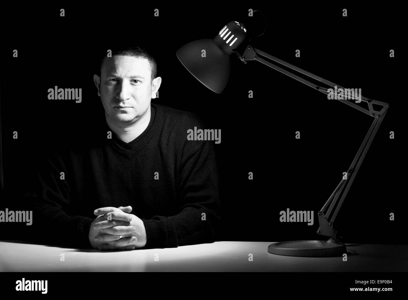 Interrogation lamp hi-res stock photography and images - Alamy