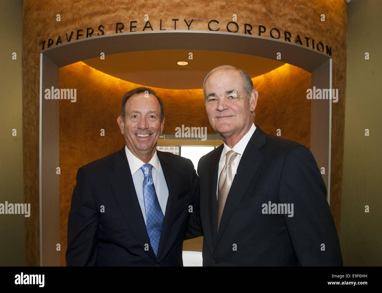 Los Angeles, California, USA. 22nd Oct, 2014. Jerry Porter, right, and ...