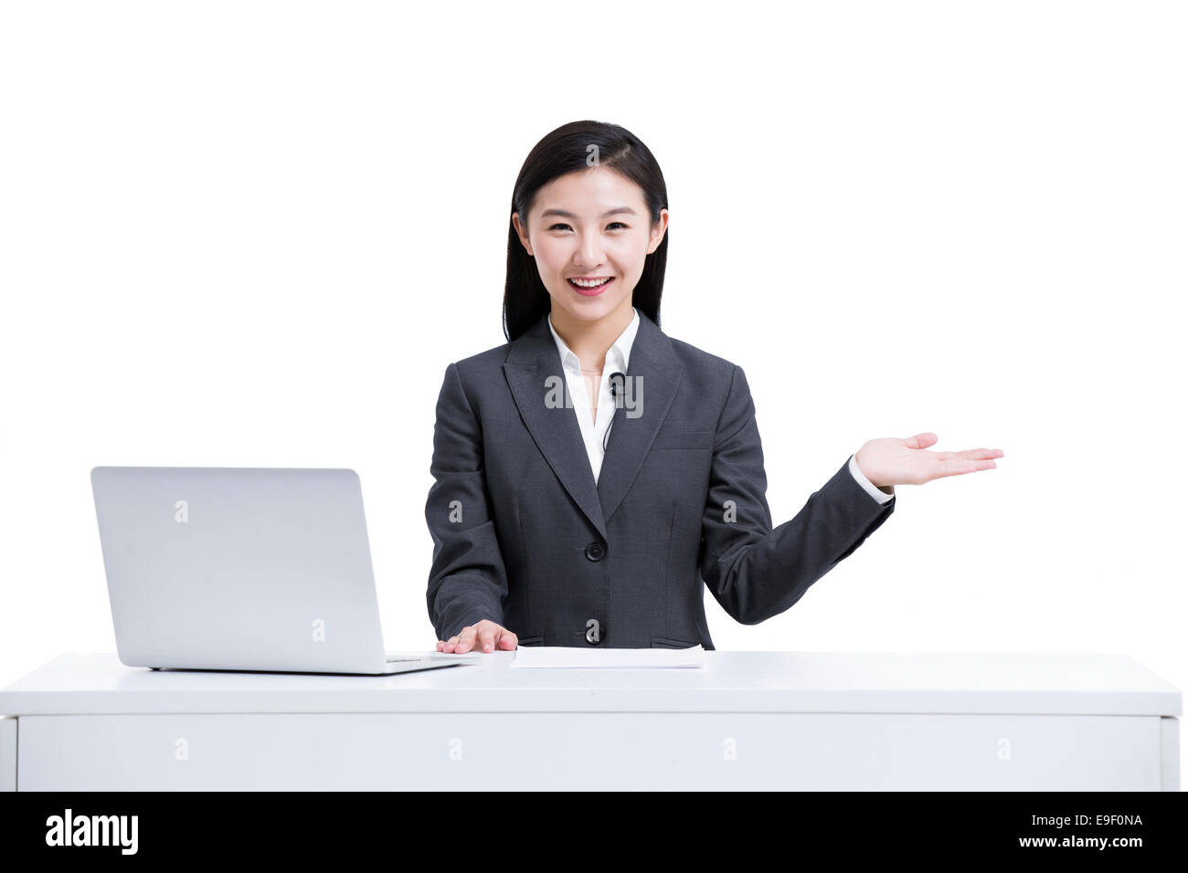 Business woman making report hi-res stock photography and images - Alamy