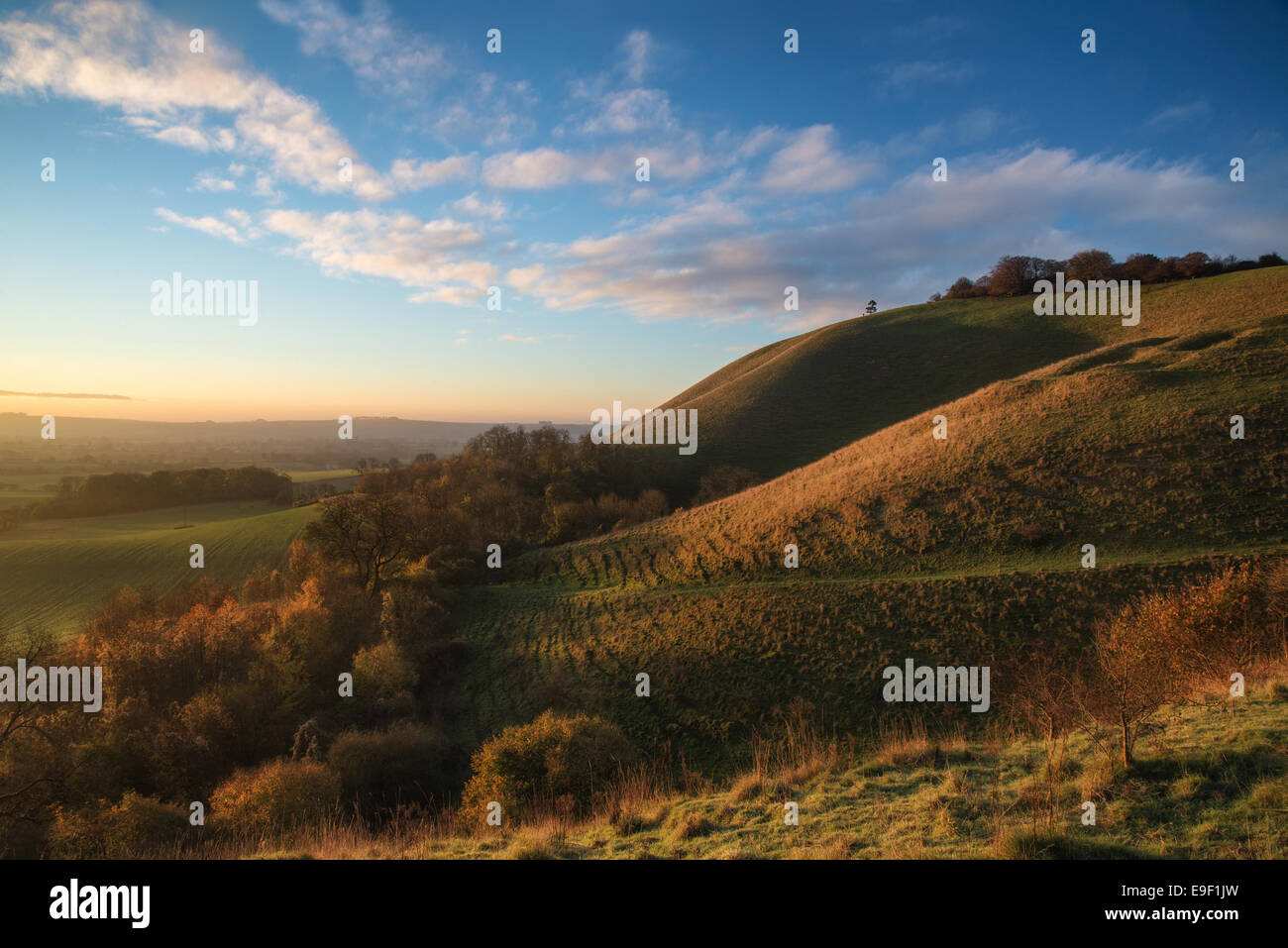 Autumnal rolling landscape hi-res stock photography and images - Alamy