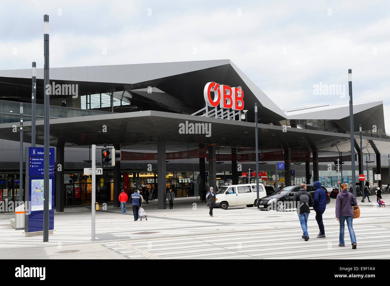 After the opening of the new Vienna station (pictured) will be the way ...
