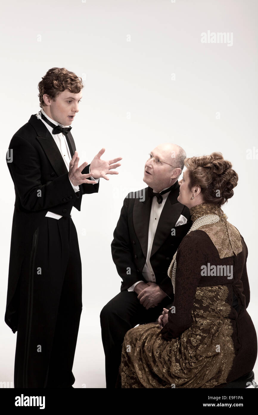 Edwardian man hi-res stock photography and images - Alamy