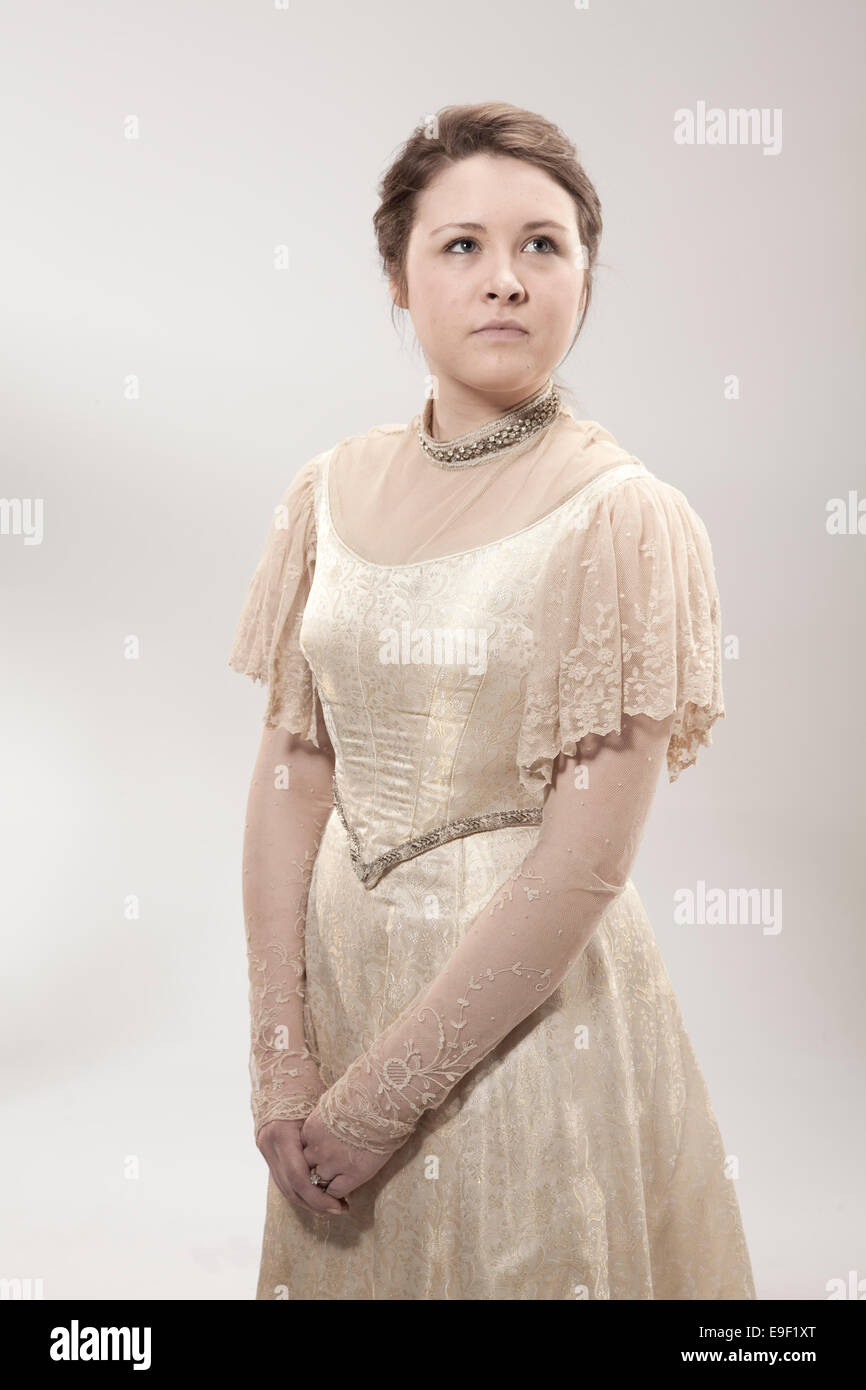 Historical looking edwardian man woman hi-res stock photography and ...