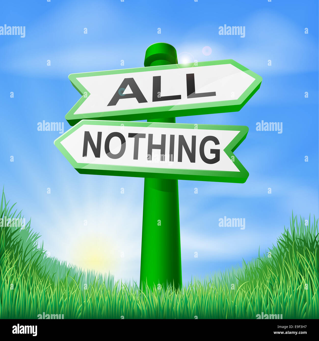Nothing everything hi-res stock photography and images - Alamy