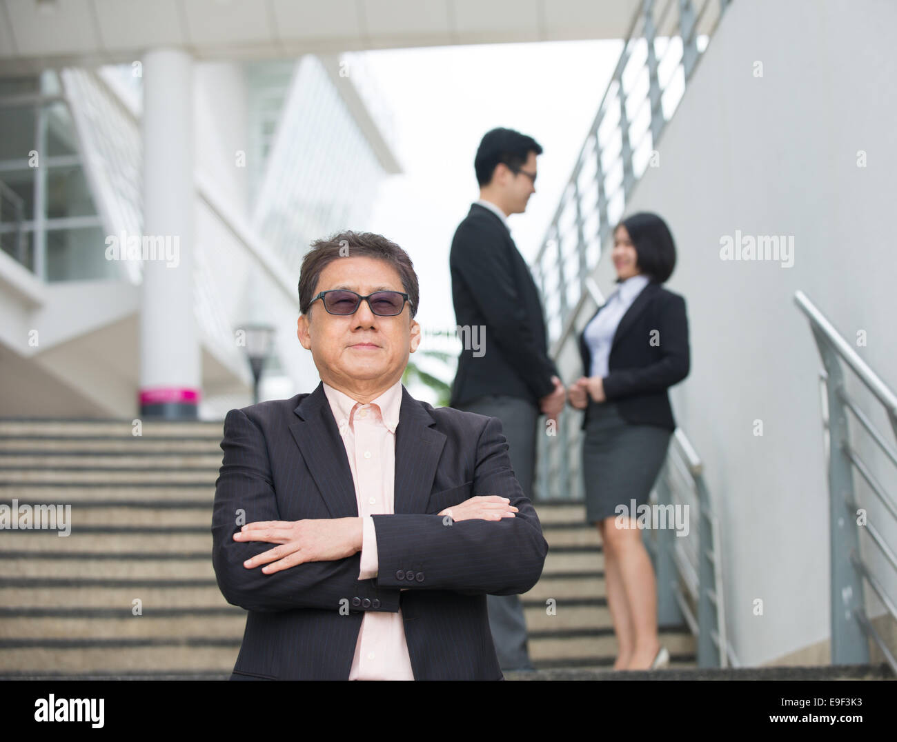 asian business team Stock Photo - Alamy