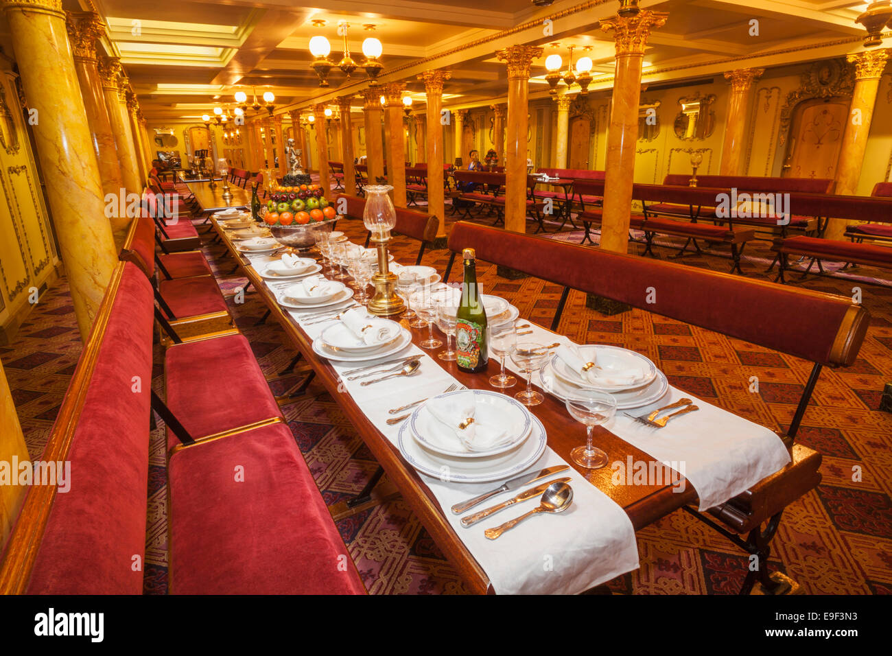 England, Somerset, Bristol, S.S.Great Britain, First Class Passenger's ...