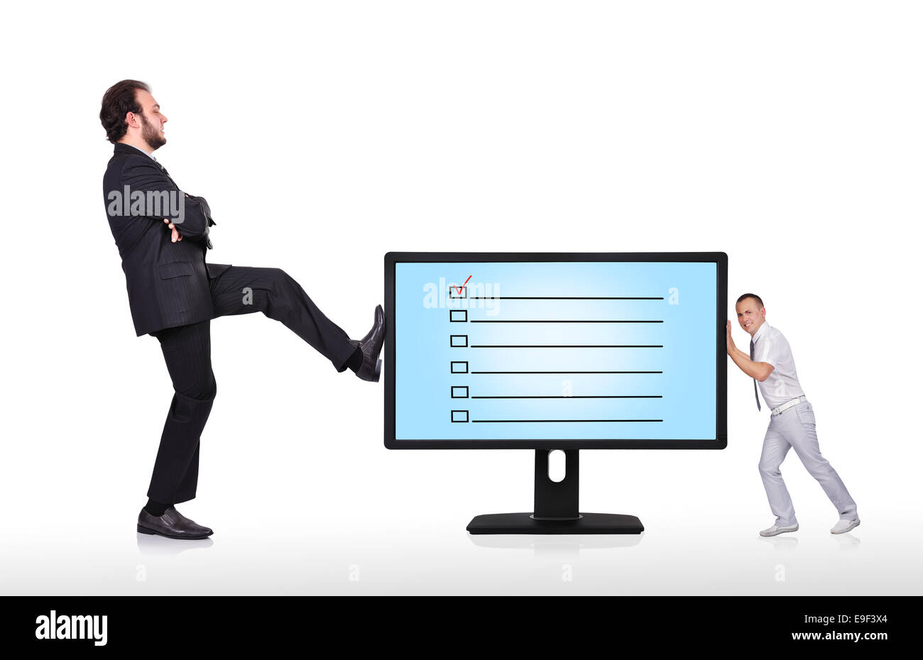 Checklist display hi-res stock photography and images - Alamy