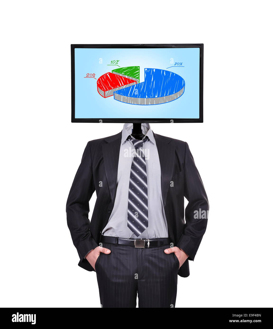 Pc monitor head hi-res stock photography and images - Alamy