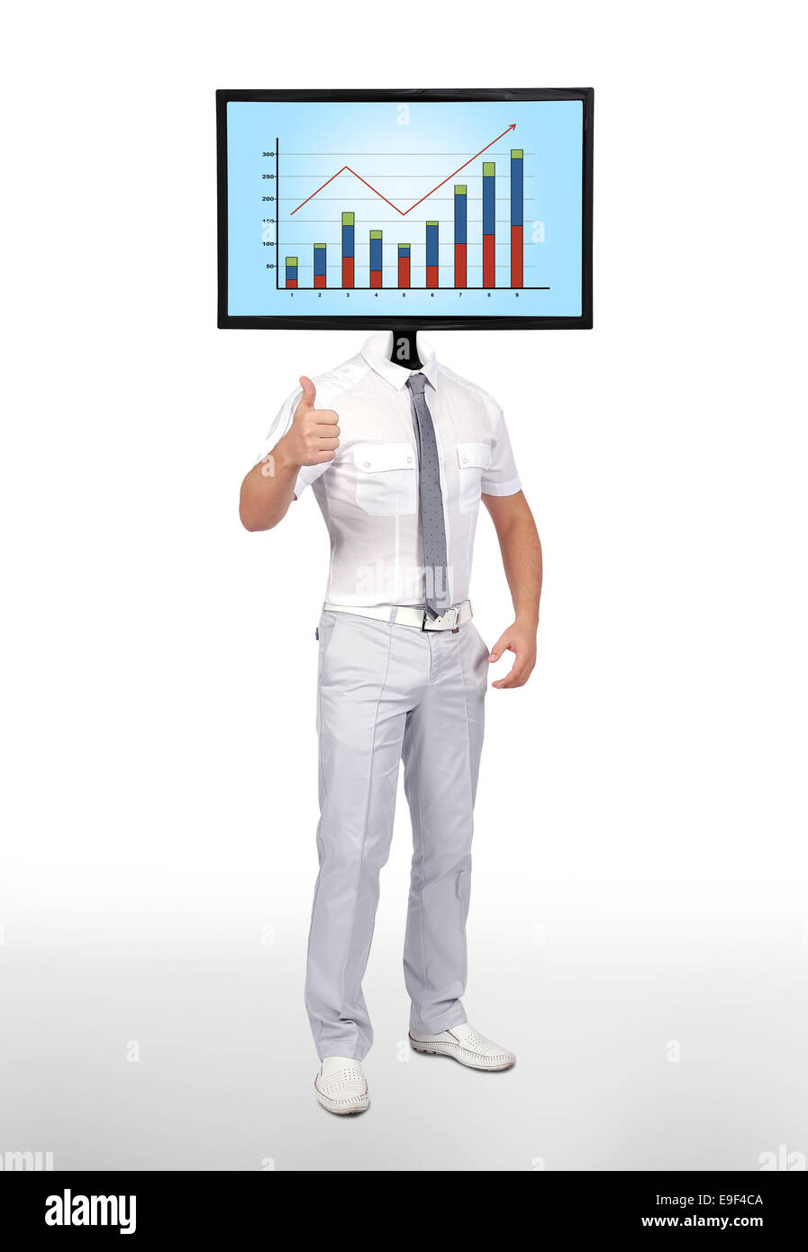 Pc monitor head hi-res stock photography and images - Alamy