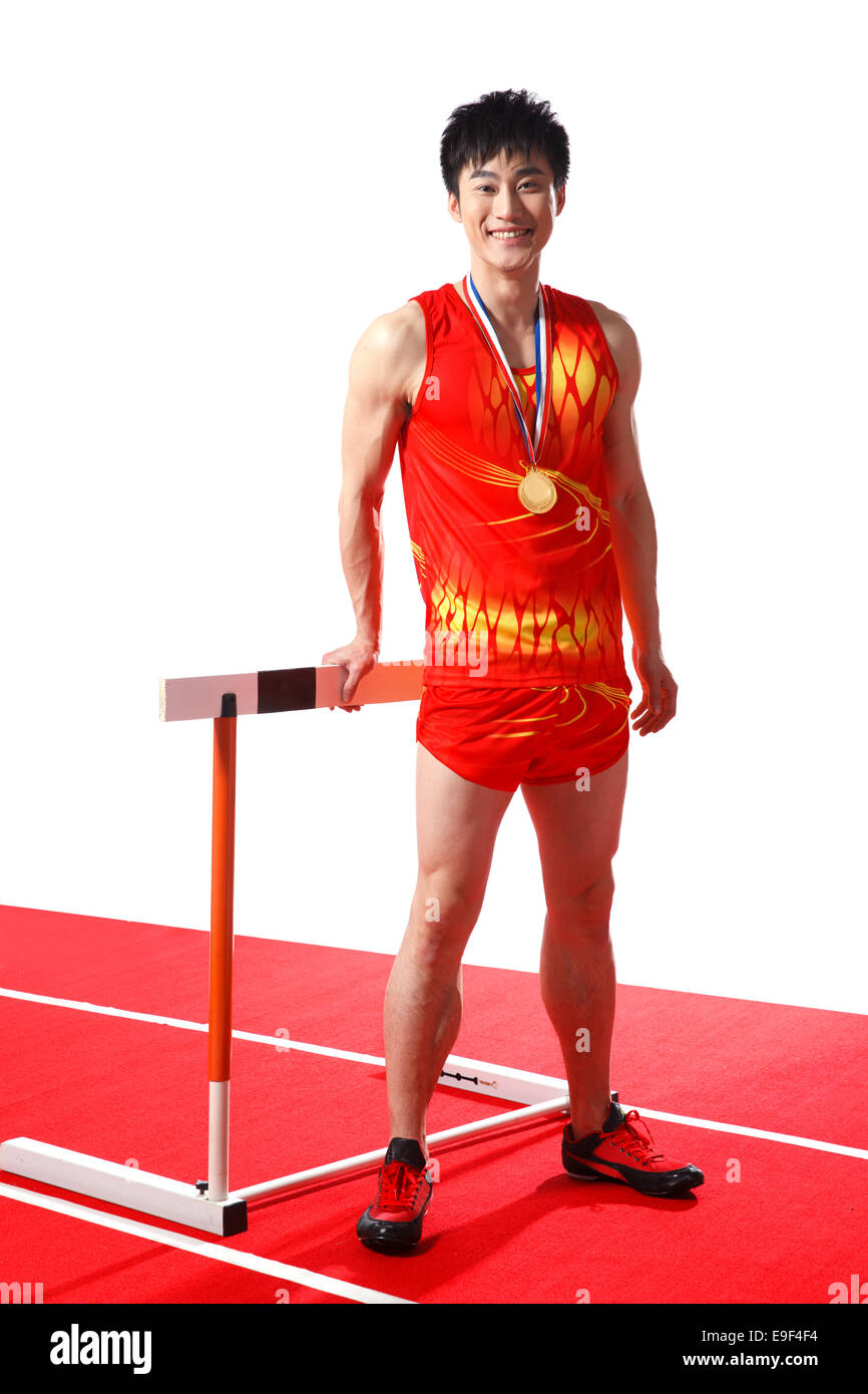 Hurdler hi-res stock photography and images - Alamy