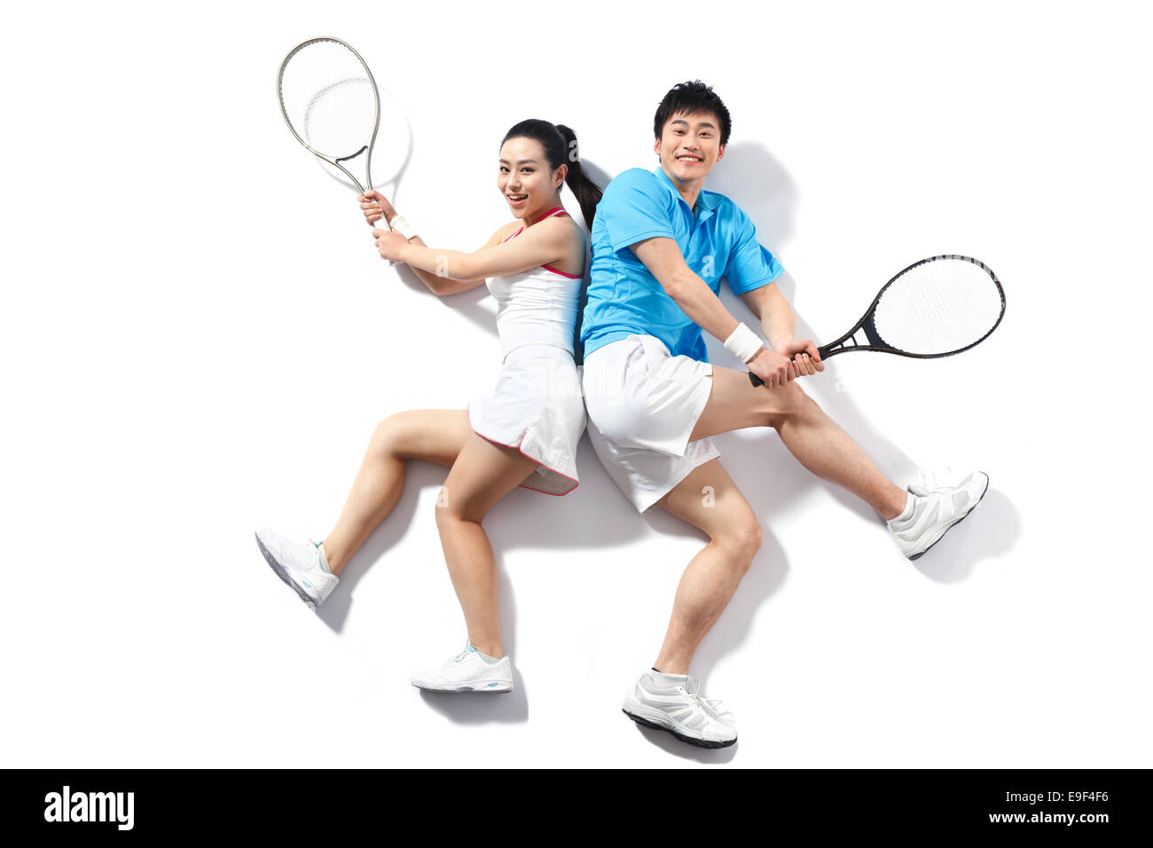 Asian tennis players Cut Out Stock Images & Pictures - Alamy
