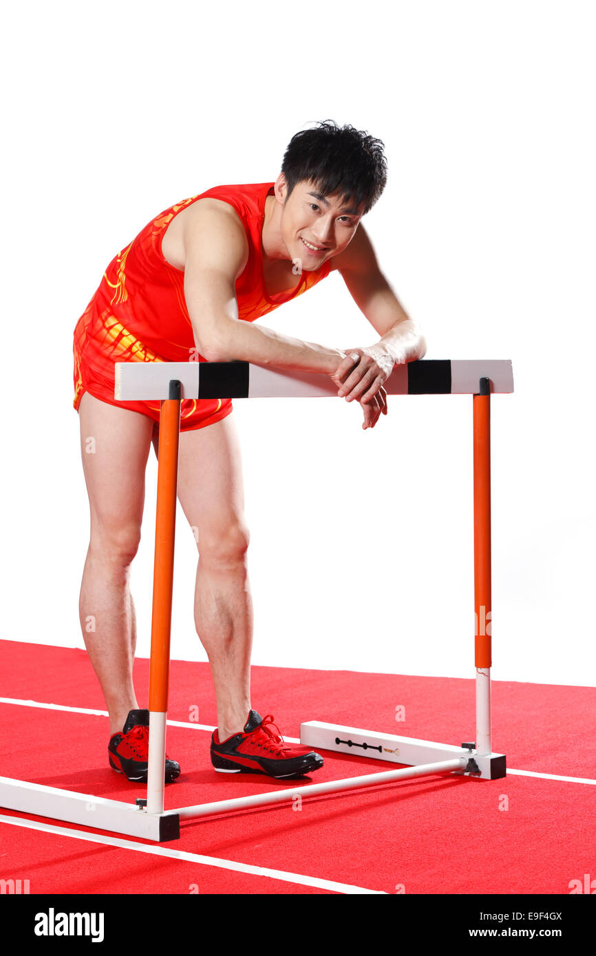 Hurdler hi-res stock photography and images - Alamy