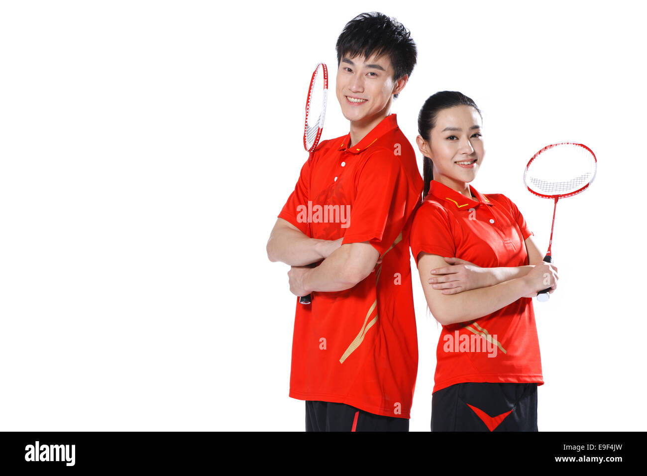 Asian badminton players hi-res stock photography and images - Alamy