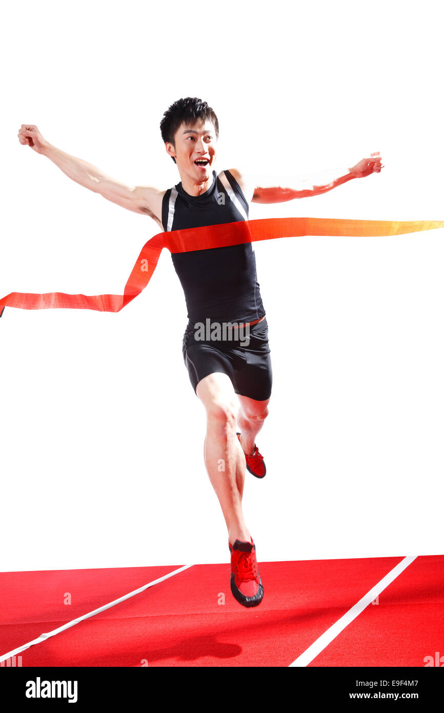 Athletes sprint running Stock Photo - Alamy