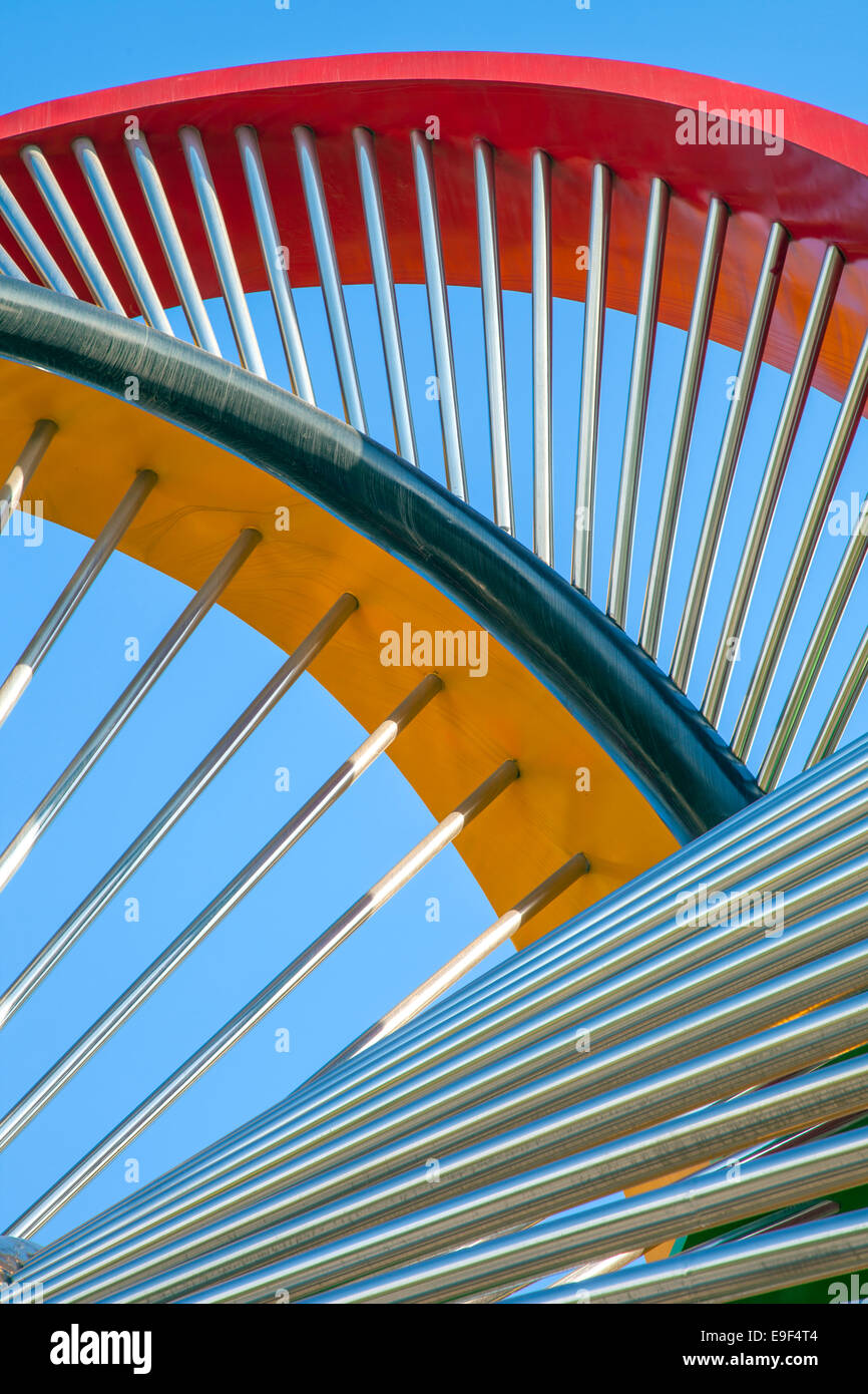 Urban sculpture construction Stock Photo - Alamy