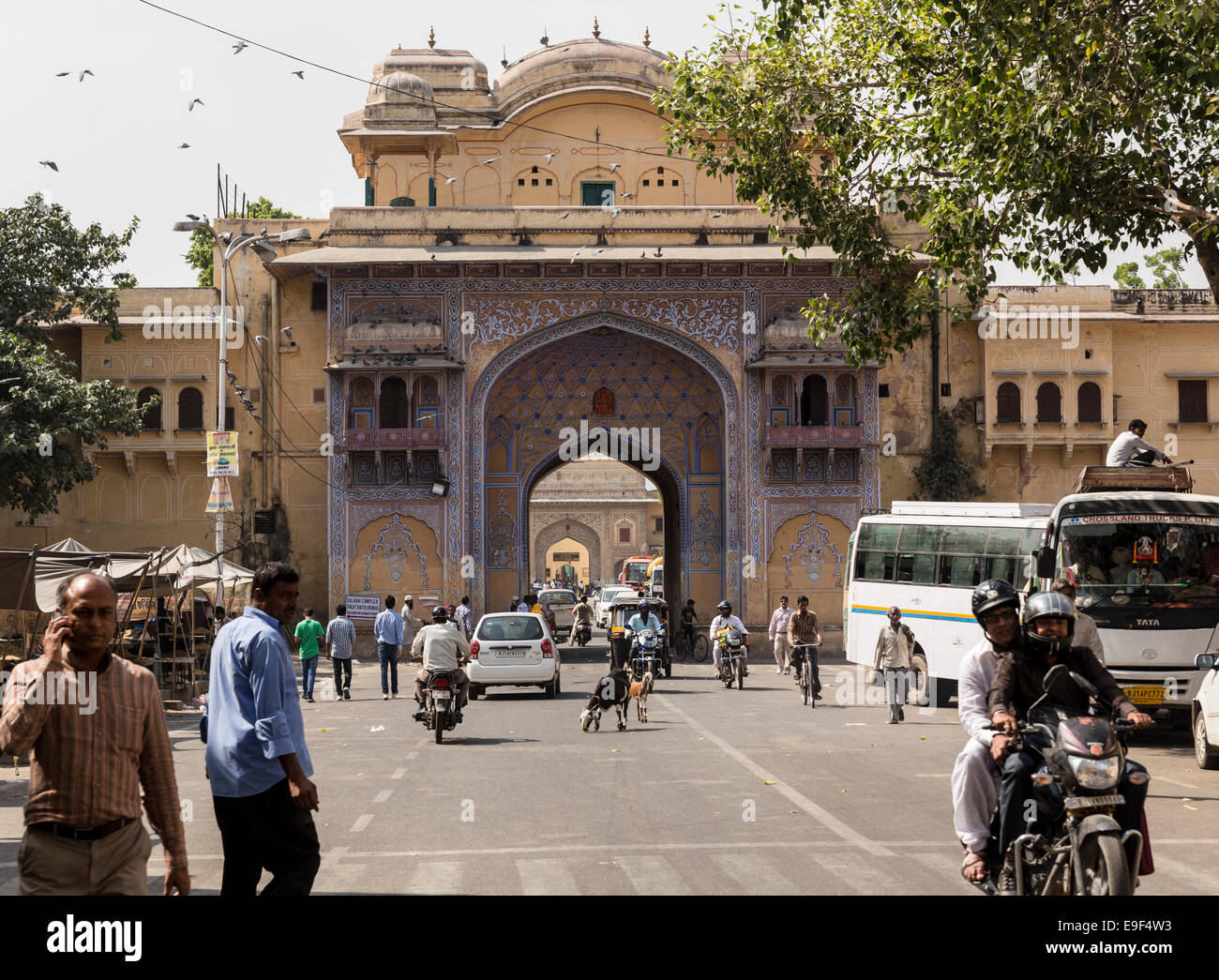 Jaipur Gate, Rajasthan, India Stock Photo - Alamy
