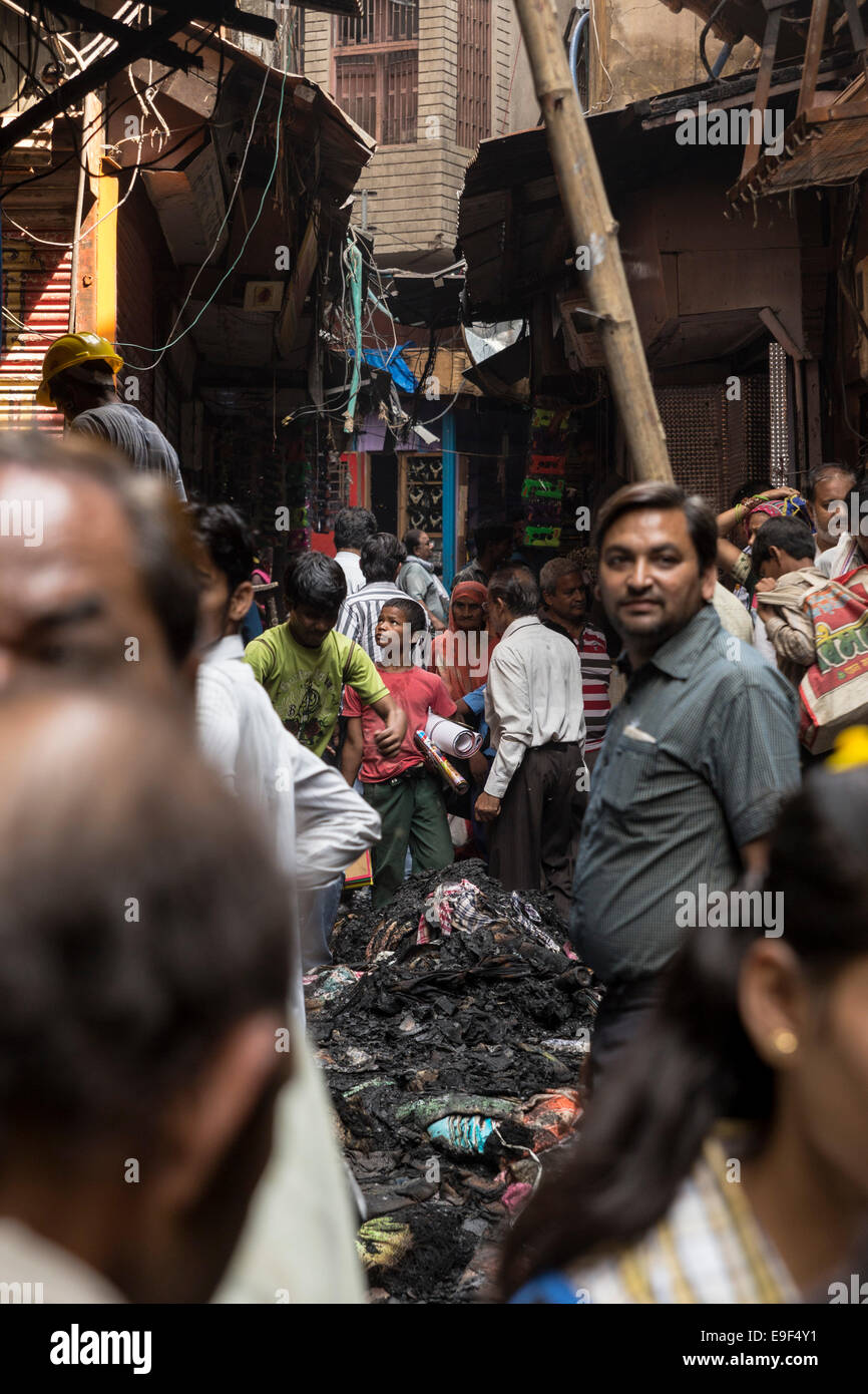 Kinari Bazaar, Agra, Uttar Pradesh, India Stock Photo - Alamy