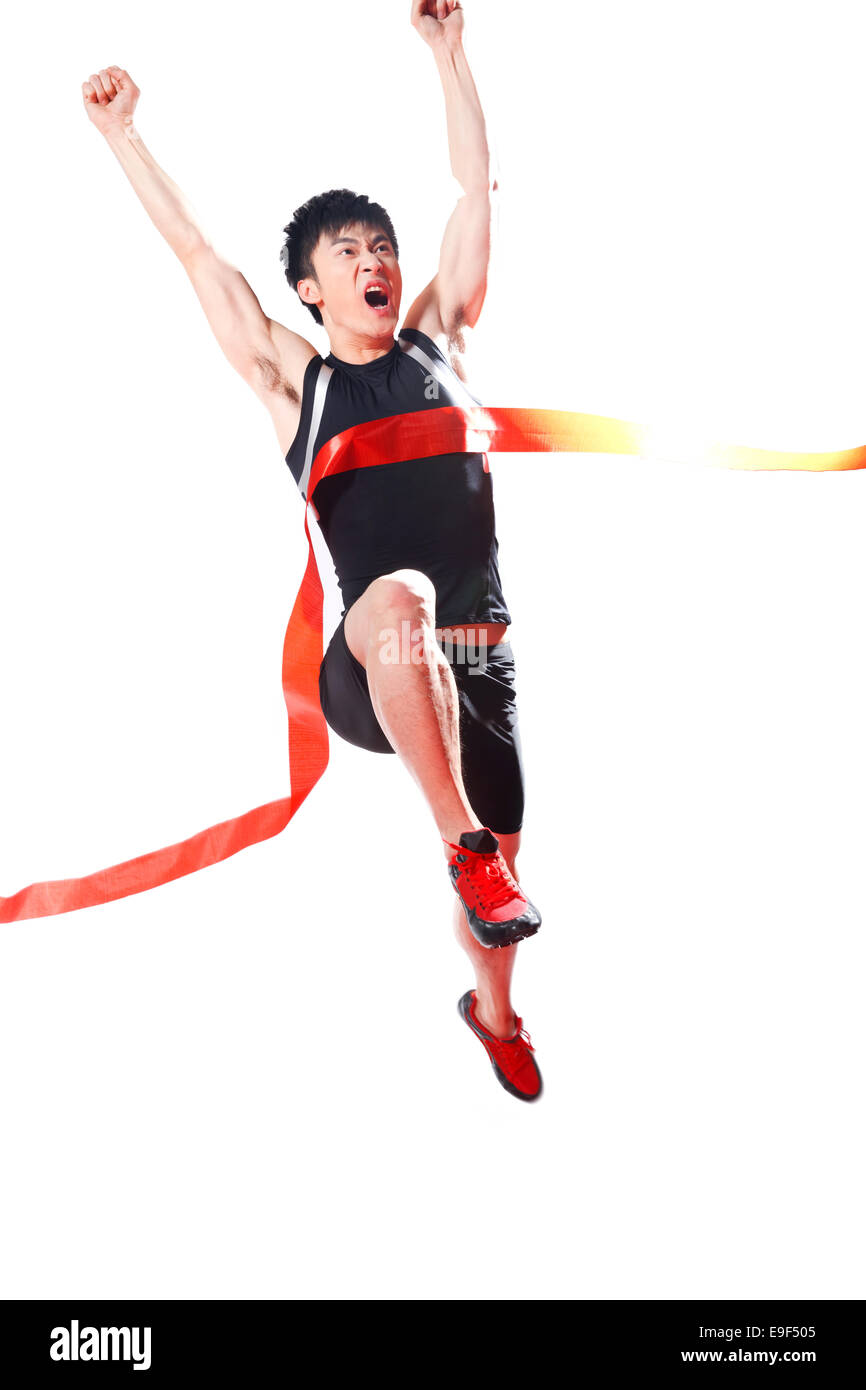 Athletes sprint running Stock Photo - Alamy