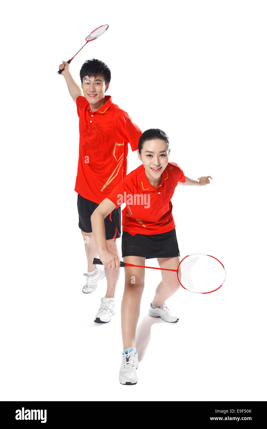 Asian badminton players hi-res stock photography and images - Alamy