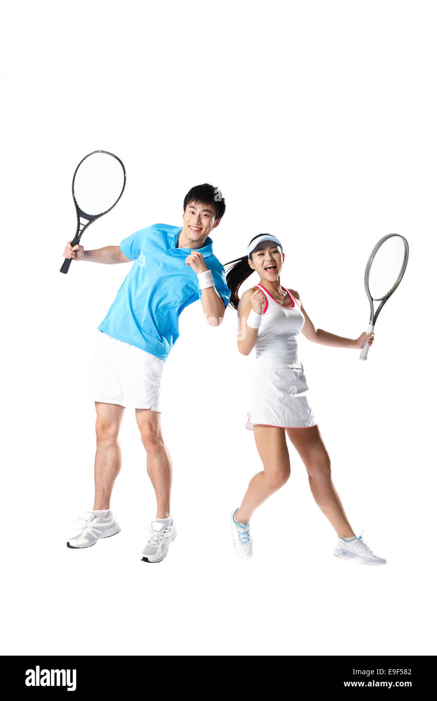 Tennis player to win Stock Photo - Alamy