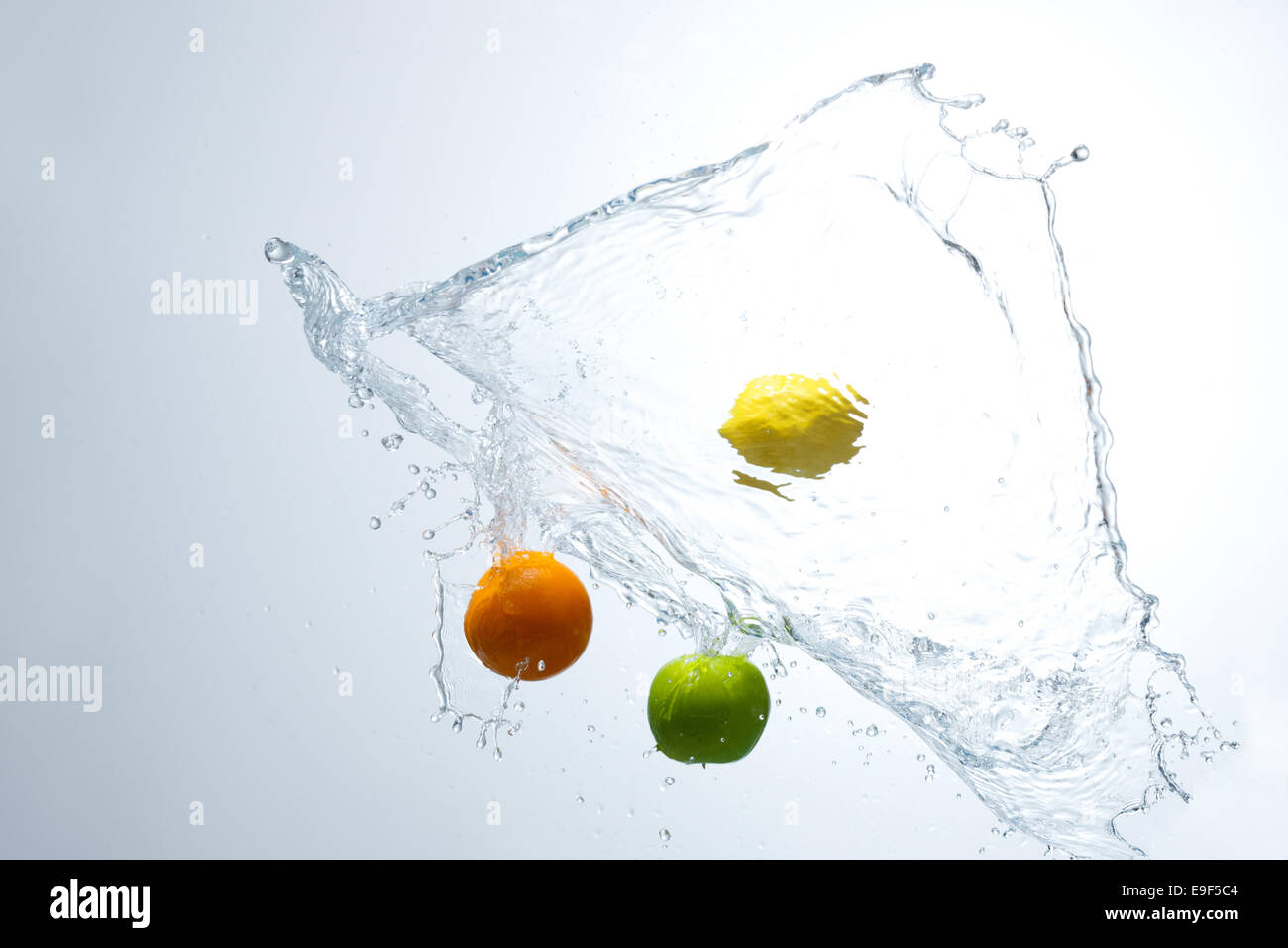 Fruit in water Stock Photo - Alamy