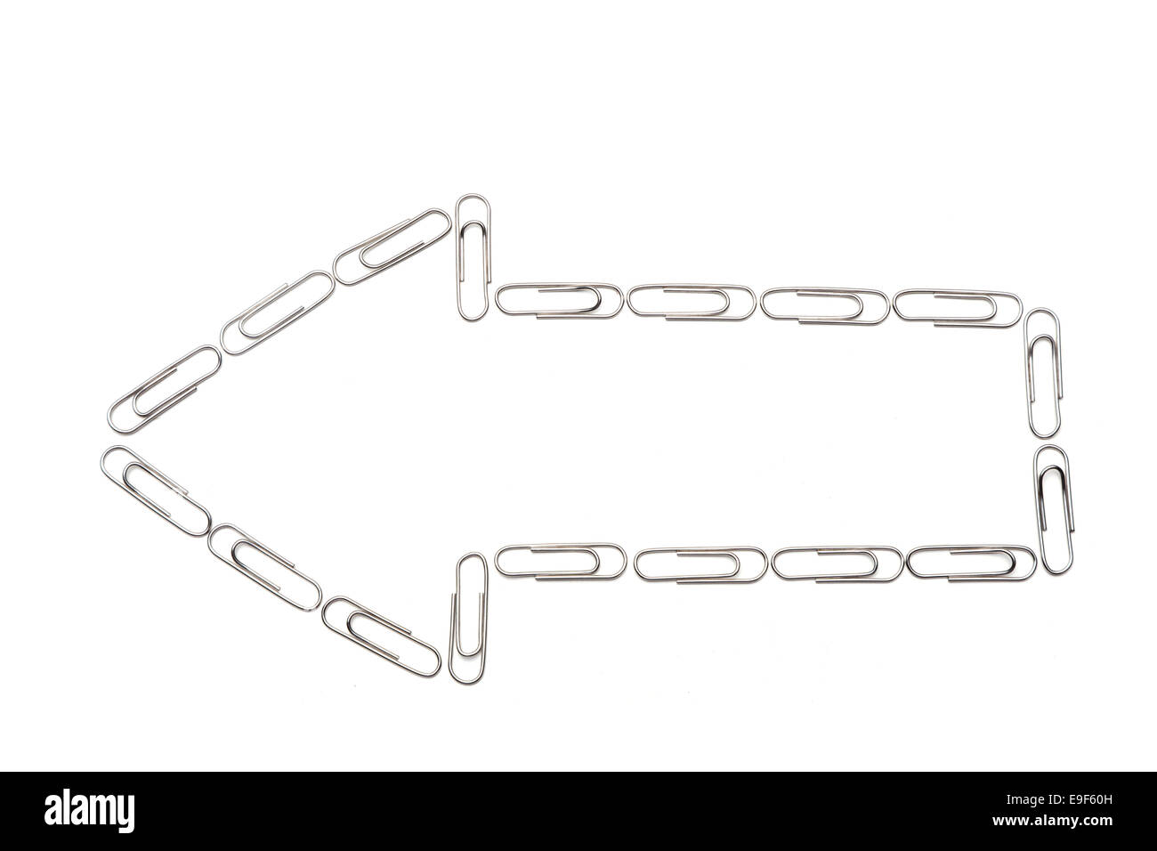 Plain arrow Cut Out Stock Images & Pictures - Alamy