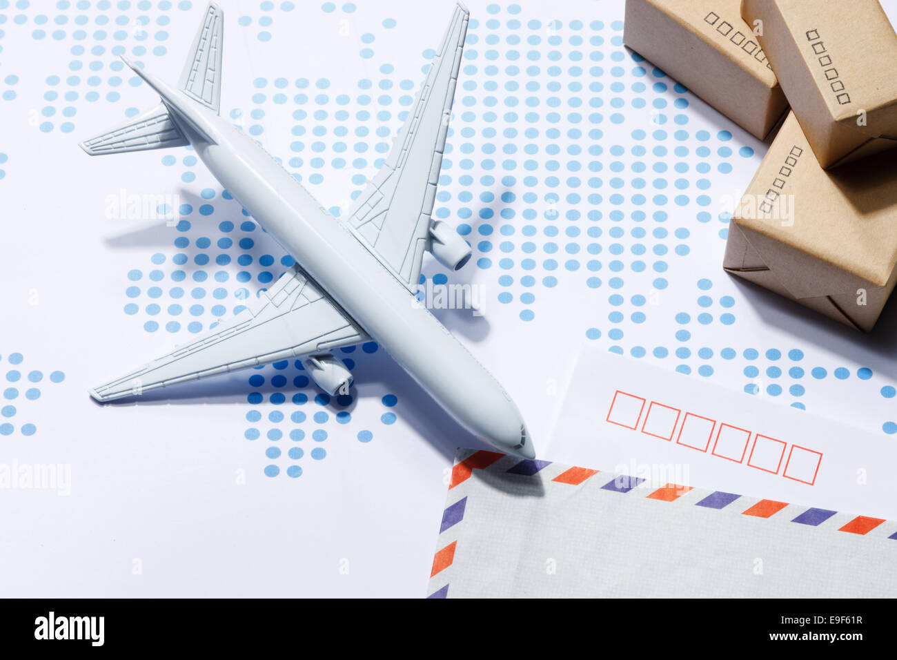 Map airfreight hi-res stock photography and images - Alamy