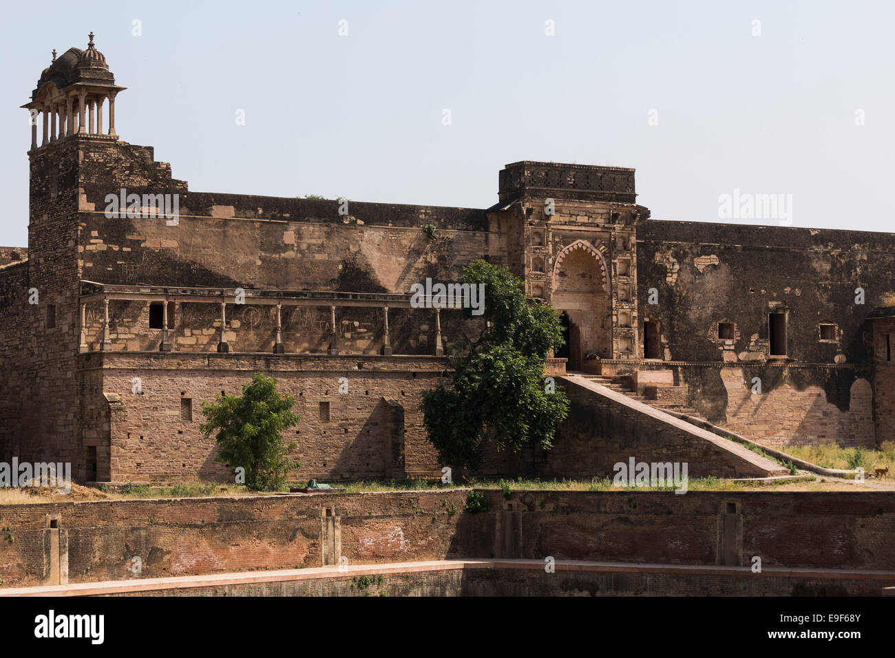 Gwalior Fort, Gwalior, Madhya Pradesh, India Stock Photo - Alamy