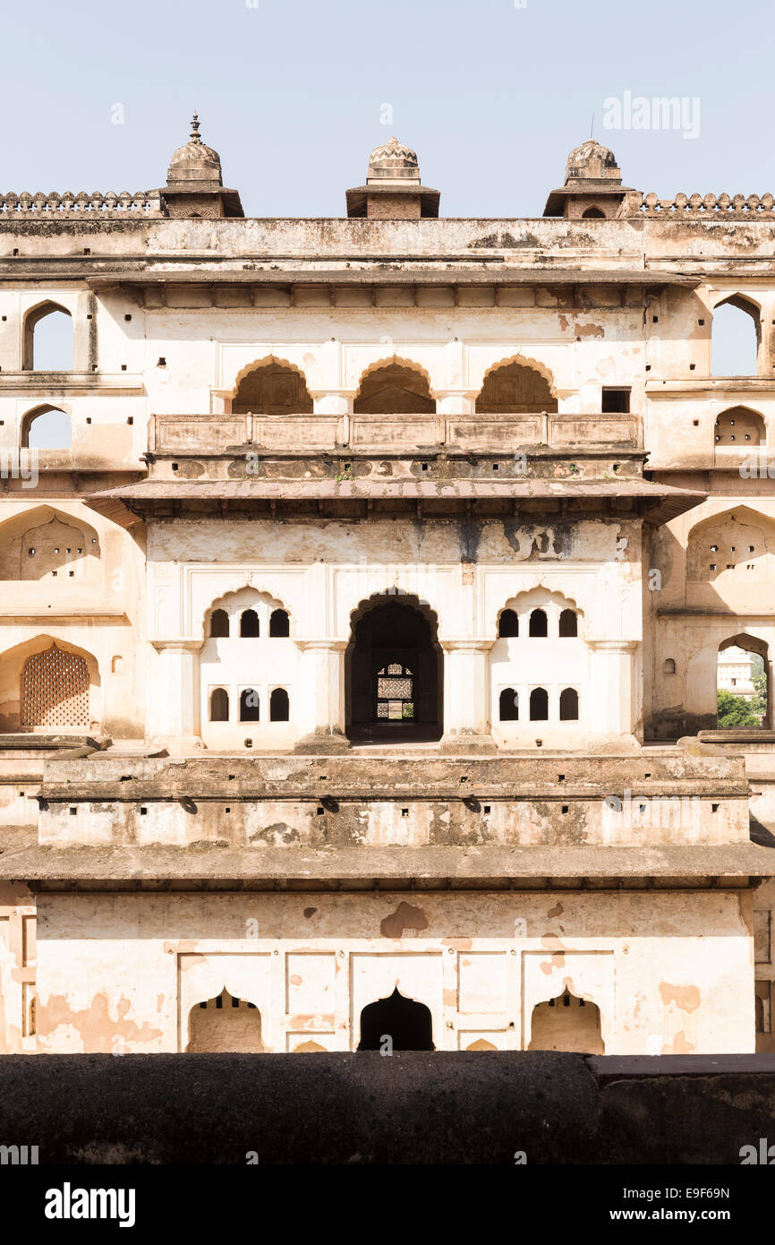 Raj Mahal, Orchha, India Stock Photo - Alamy