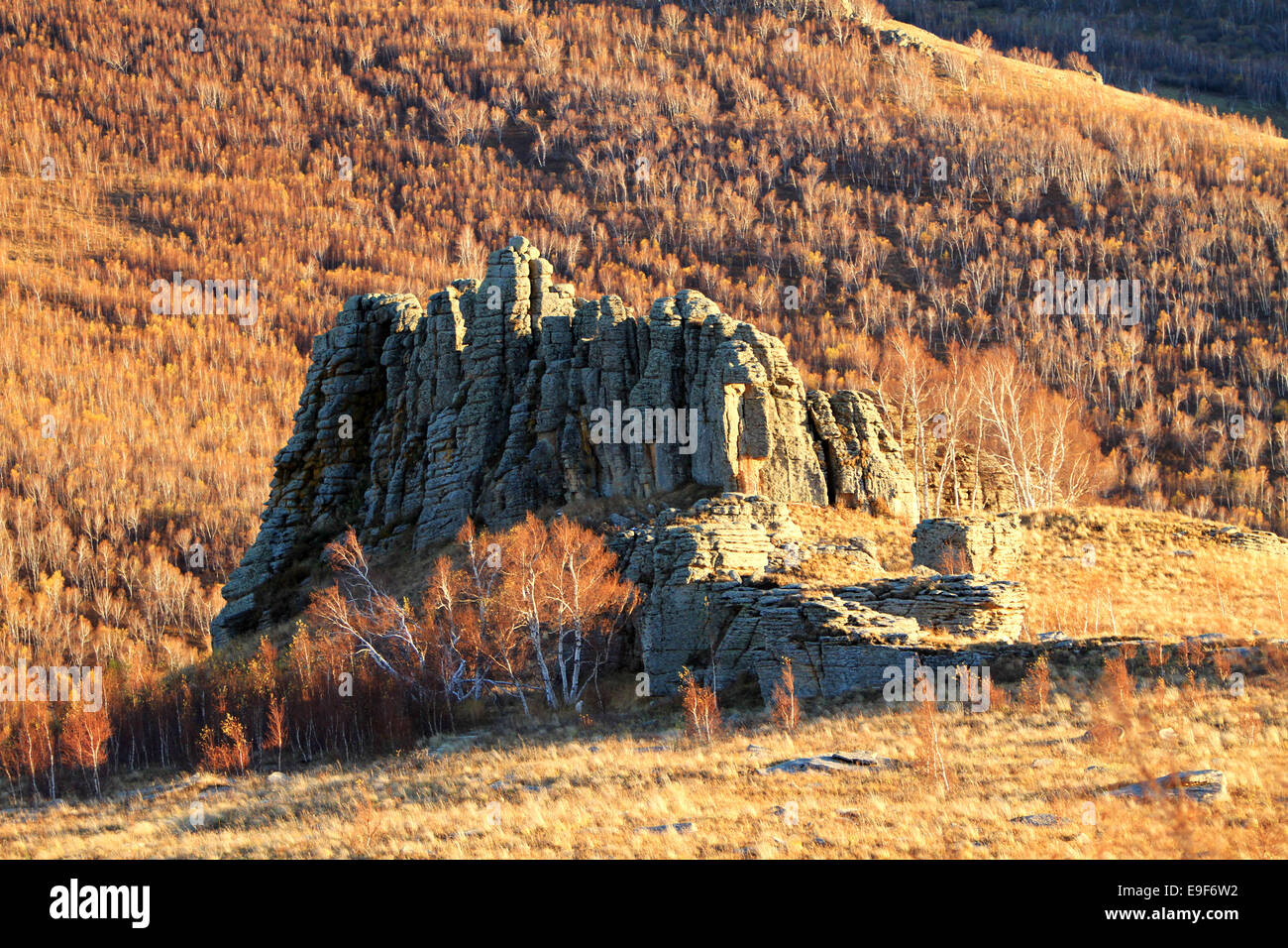 Hexigten World Geopark Stock Photo - Alamy