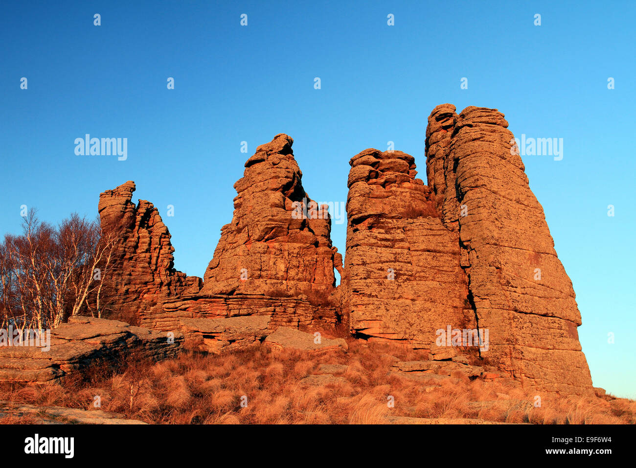 Hexigten World Geopark Stock Photo - Alamy