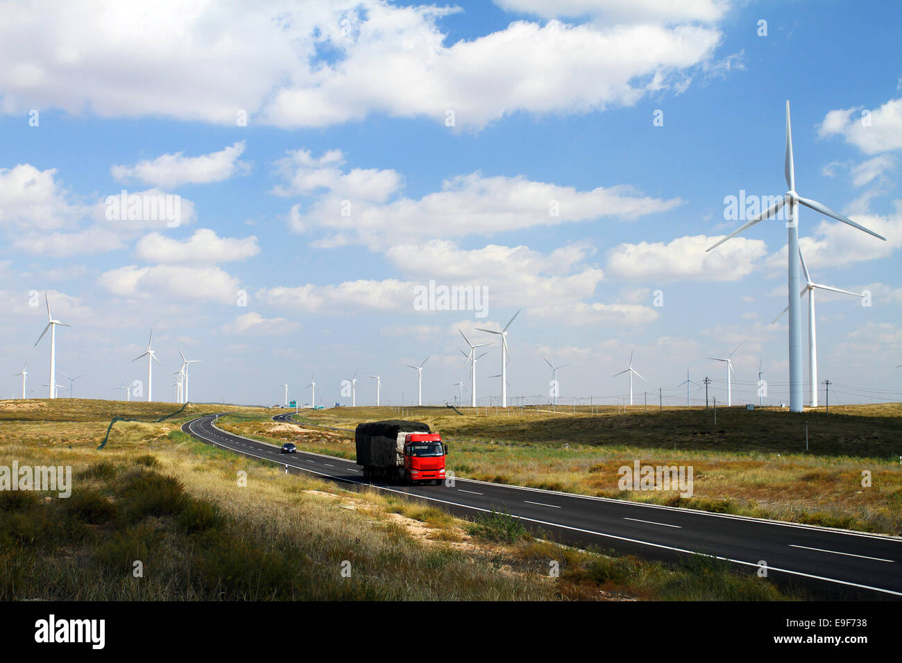 Wuzhong City Expressway Stock Photo - Alamy