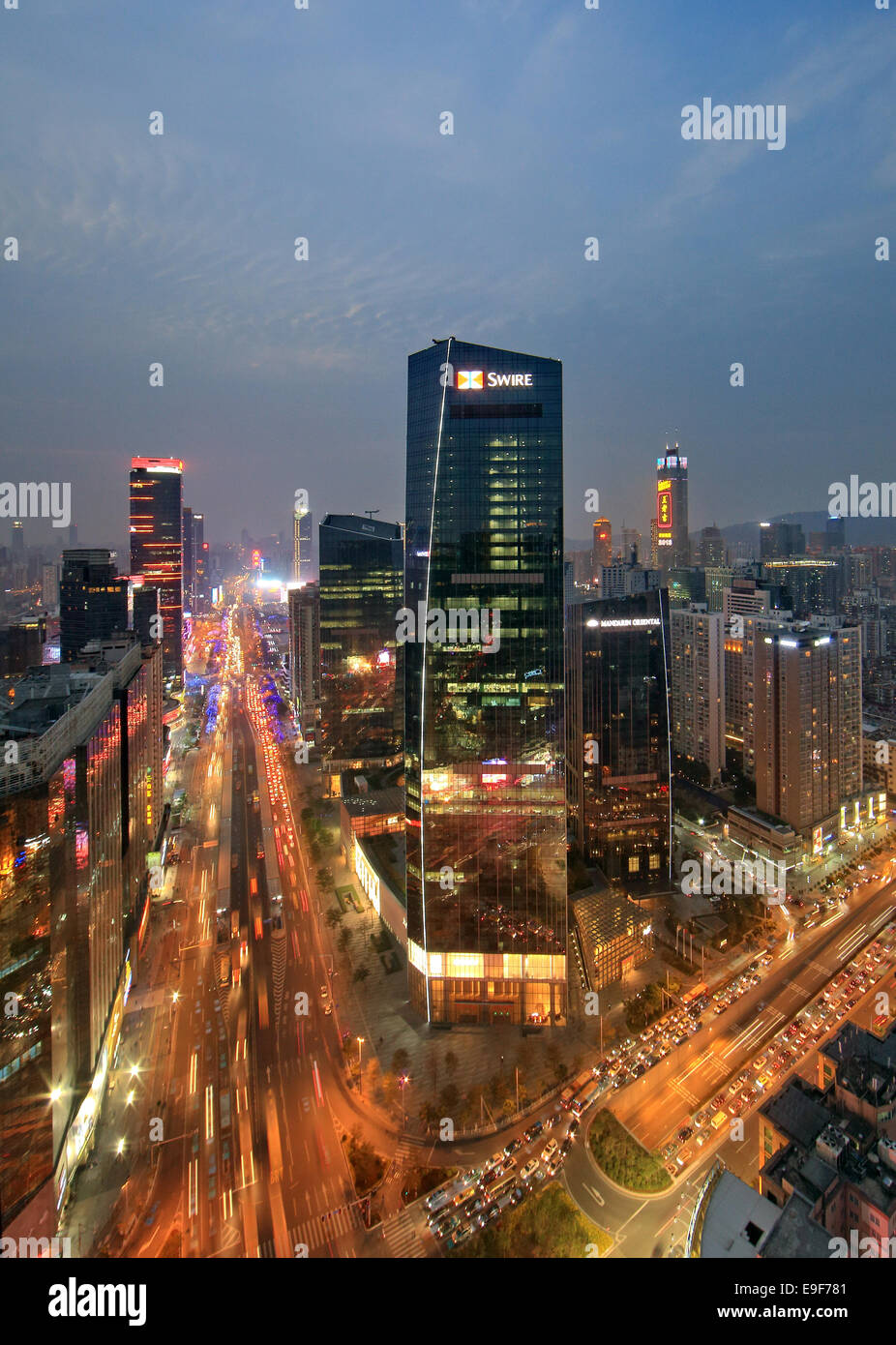 Taikoo hui guangzhou night hi-res stock photography and images - Alamy