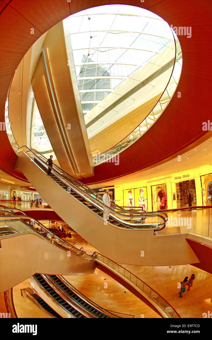 Taikoo Hui Guangzhou inside mall Stock Photo - Alamy