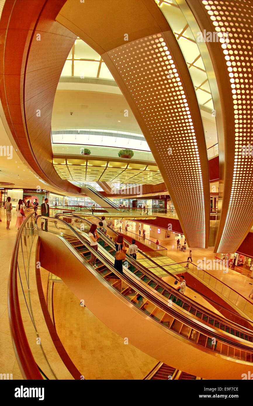 Taikoo Hui Guangzhou inside mall Stock Photo - Alamy