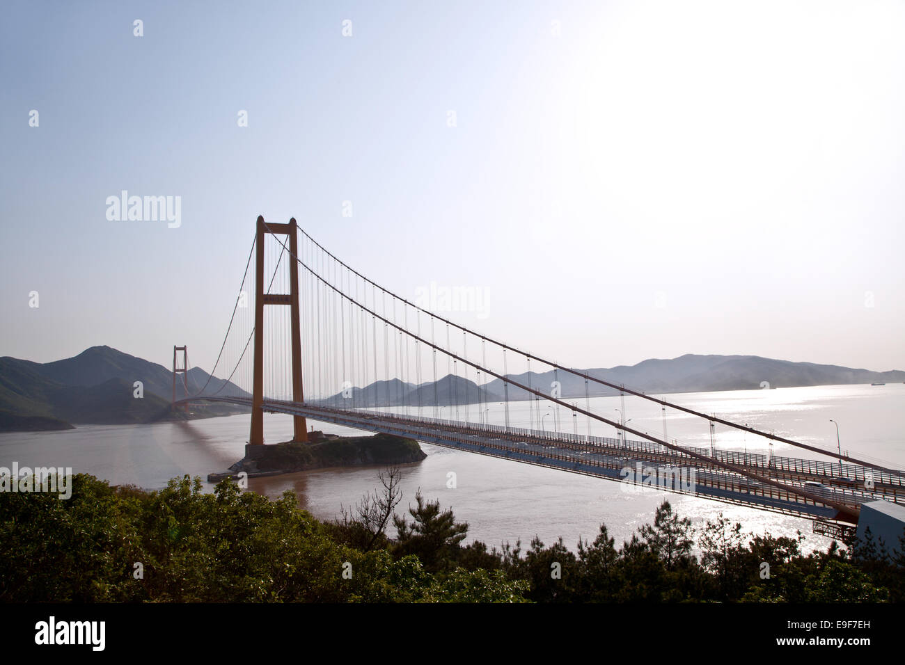 Xihoumen bridge hi-res stock photography and images - Alamy