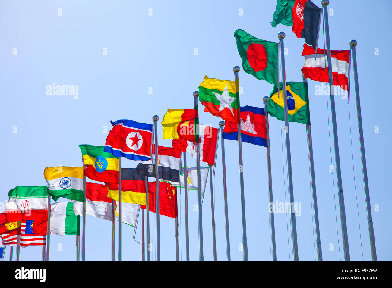 Countries flags hi-res stock photography and images - Alamy