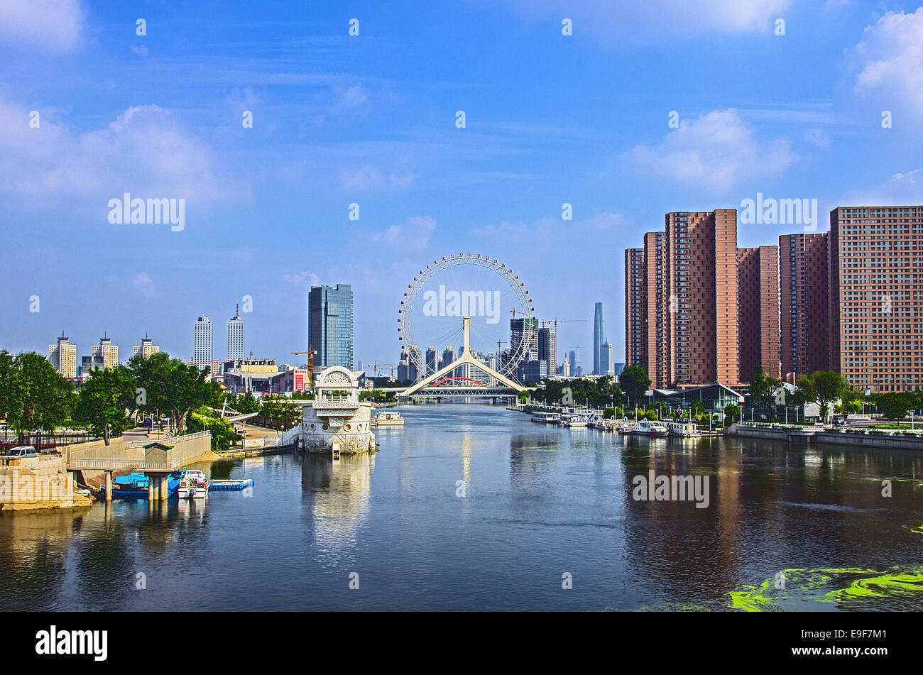 Tianjin Urban Landscape Stock Photo - Alamy
