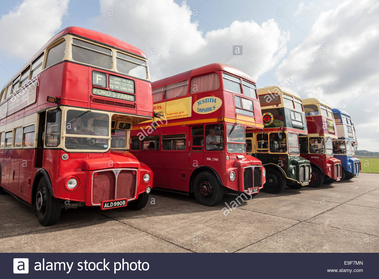 Different Color Buses Stock Photos & Different Color Buses Stock Images ...