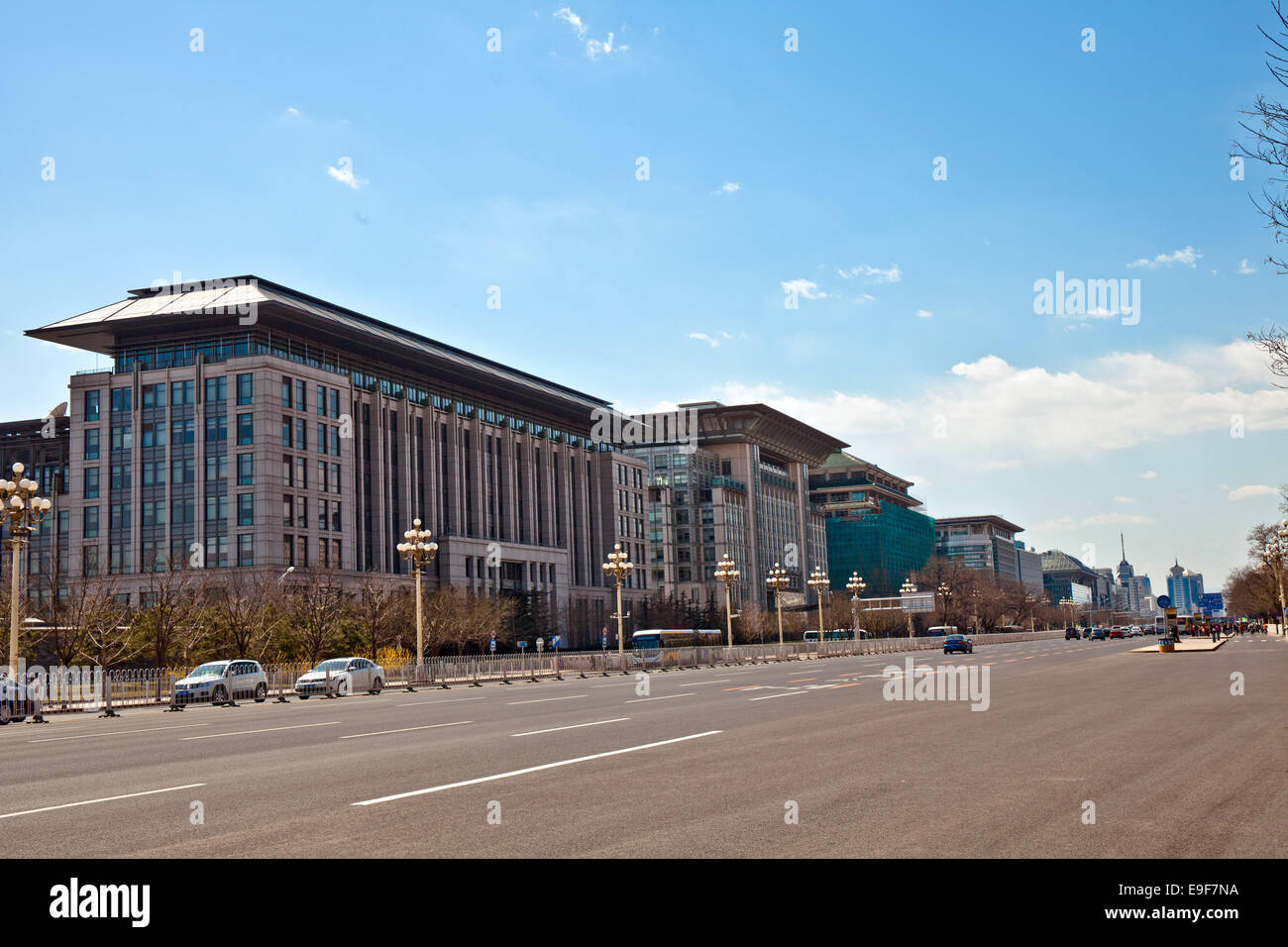 Beijing city scenery Stock Photo - Alamy