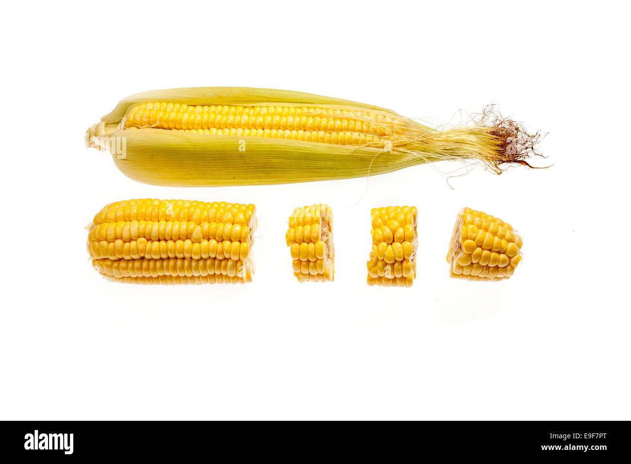 Chopping corn Cut Out Stock Images & Pictures - Alamy